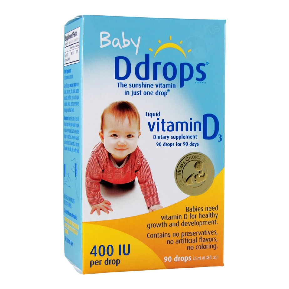 5 Best Vitamin D Drops for Babies & Breastfed Infants [2023]