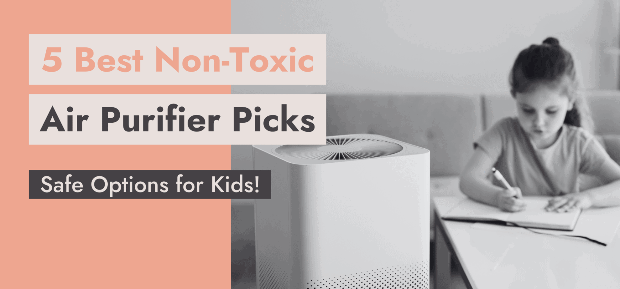 5 Non Toxic Air Purifier Picks in 2023 [Safer for Kids]